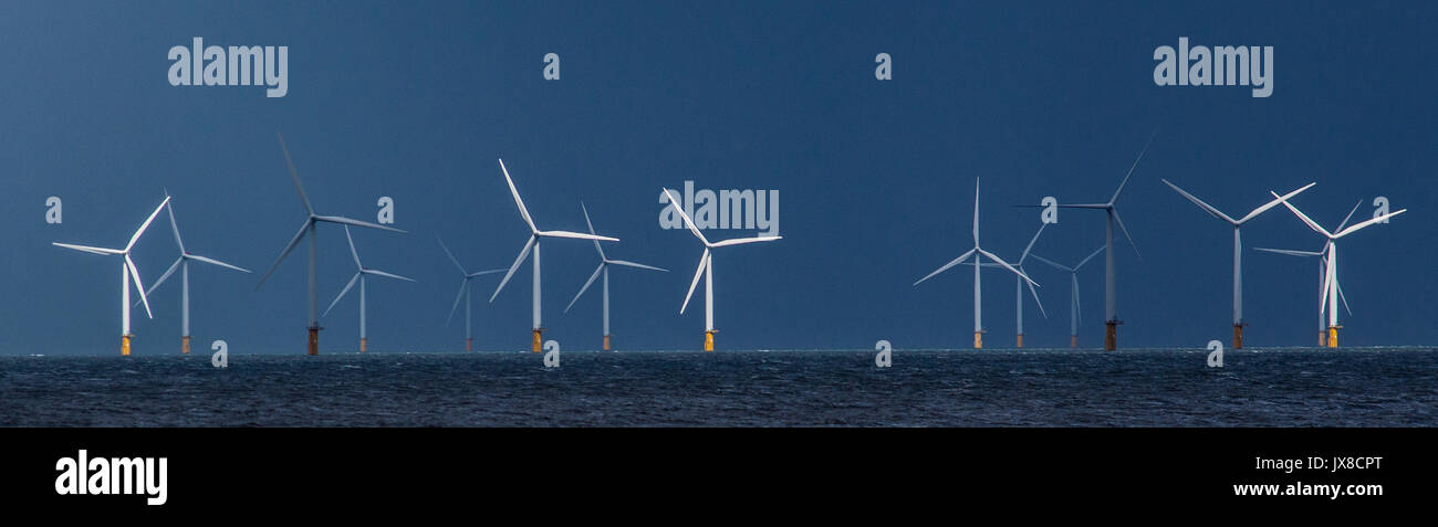 Skegness offshore wind turbines hi-res stock photography and images - Alamy