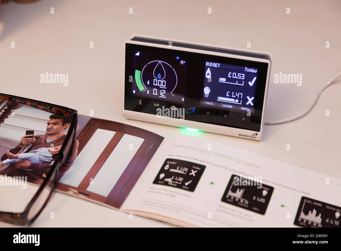 British Gas Smart Meter High Resolution Stock Photography and Images ...