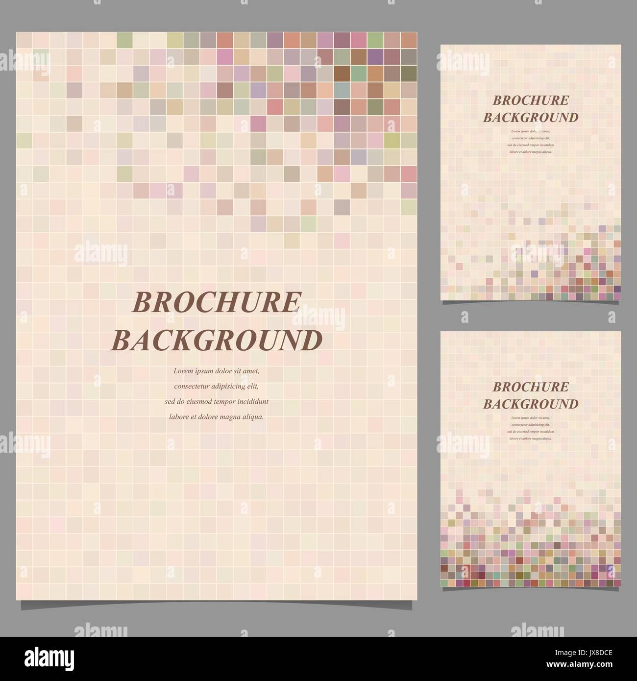 Set square design brochure template hi-res stock photography and images ...