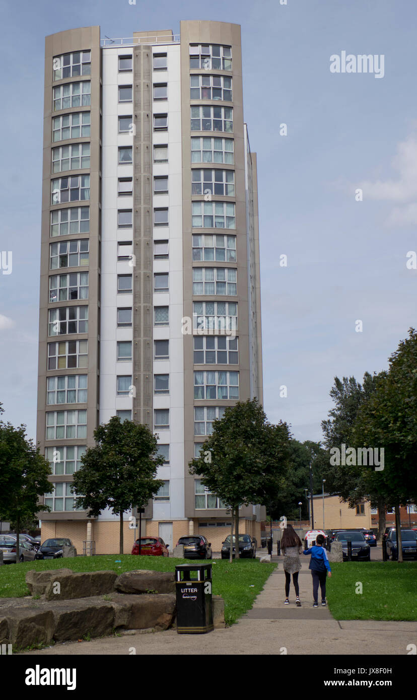 Grenfell Tower type cladding considered fire risk due to removed from ...