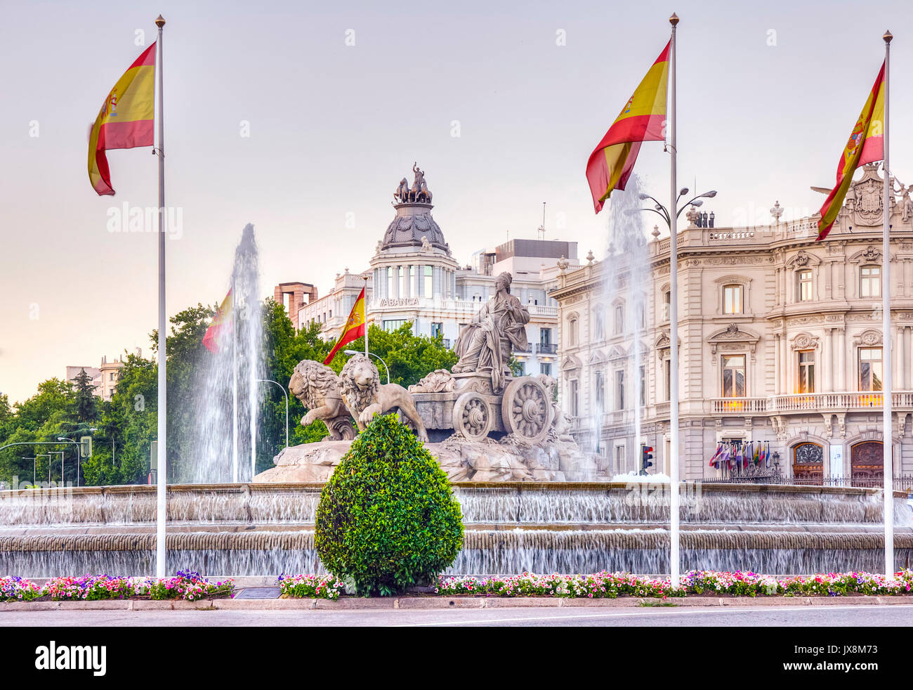 Fuente de la Cibeles. Madrid. España Stock Photo - Alamy