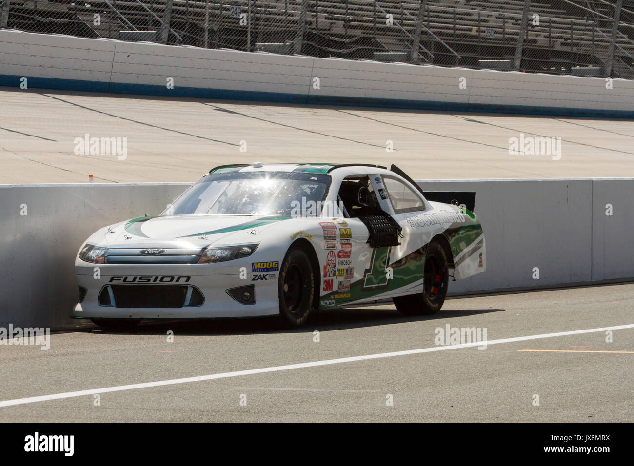 Dover, Delaware - August 13,2017 : Nascar car on pit row at Dover Motor ...