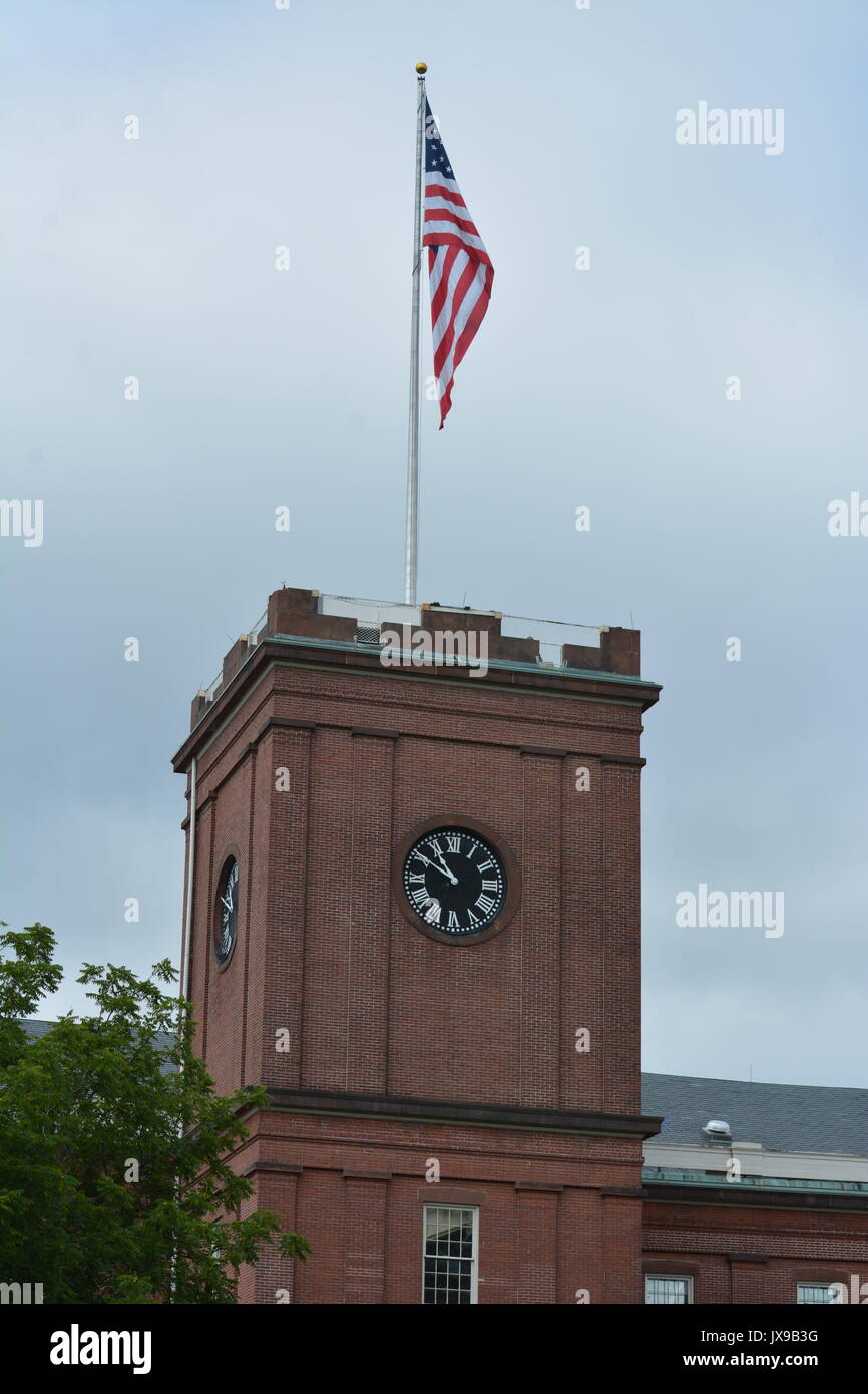 The Springfield Armory in downtown Springfield in Western Massachusetts ...