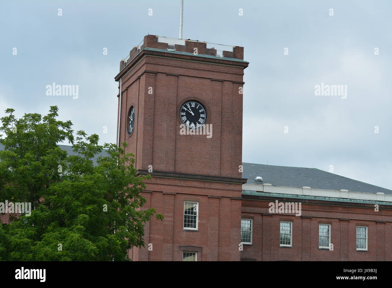 The Springfield Armory in downtown Springfield in Western Massachusetts ...