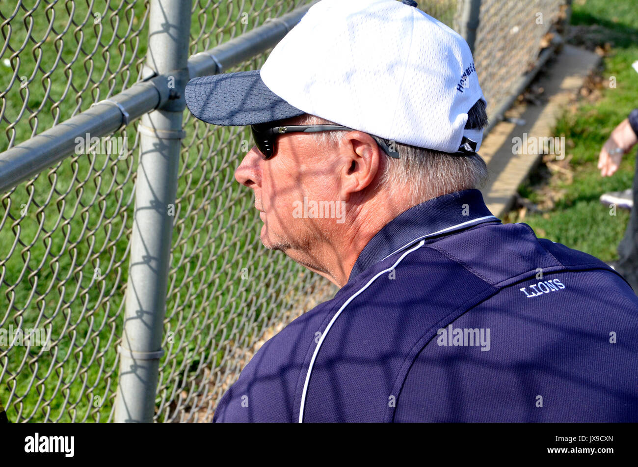 Coach watching hi-res stock photography and images - Alamy