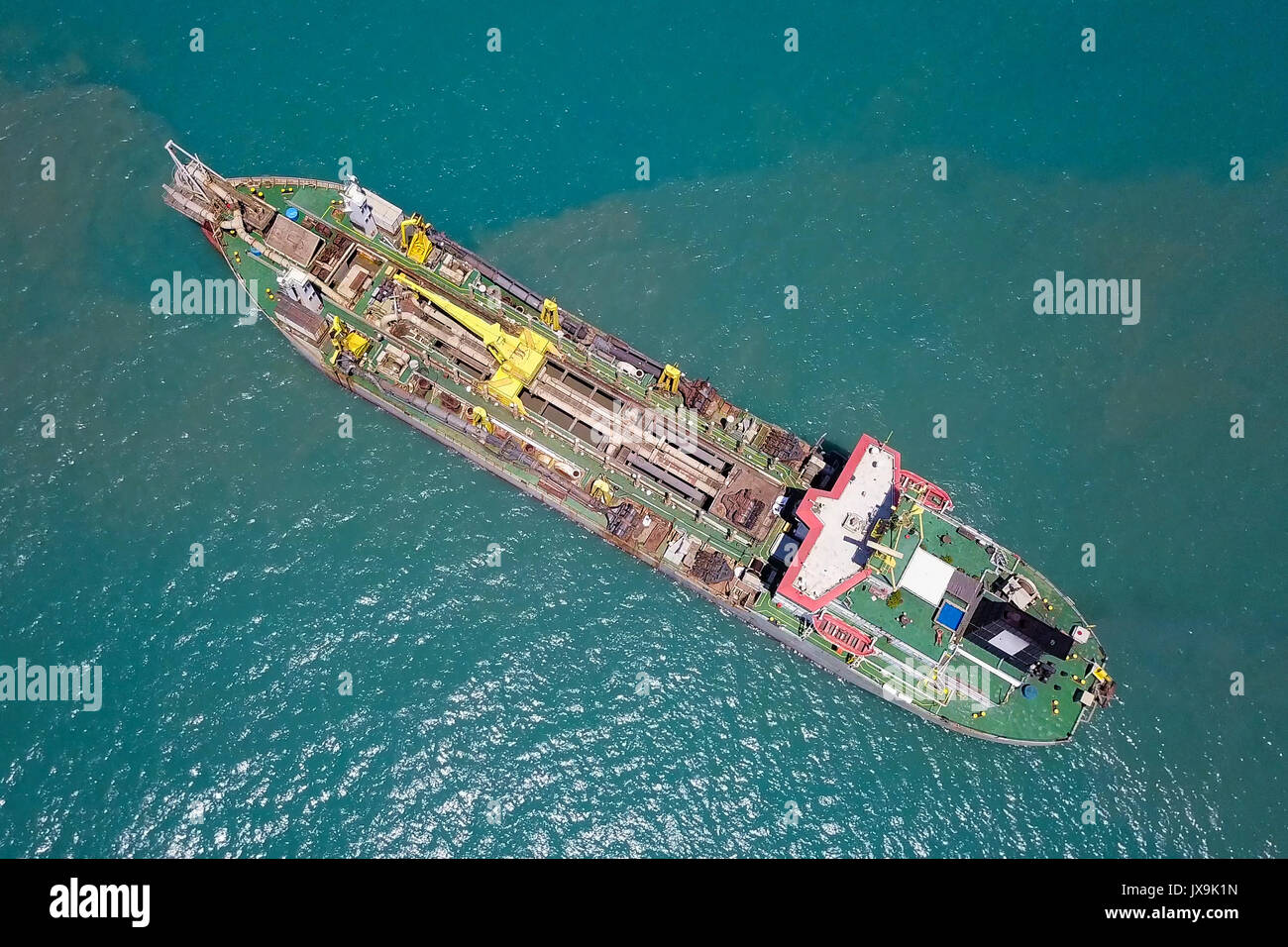 Cutter suction dredging hi-res stock photography and images - Alamy