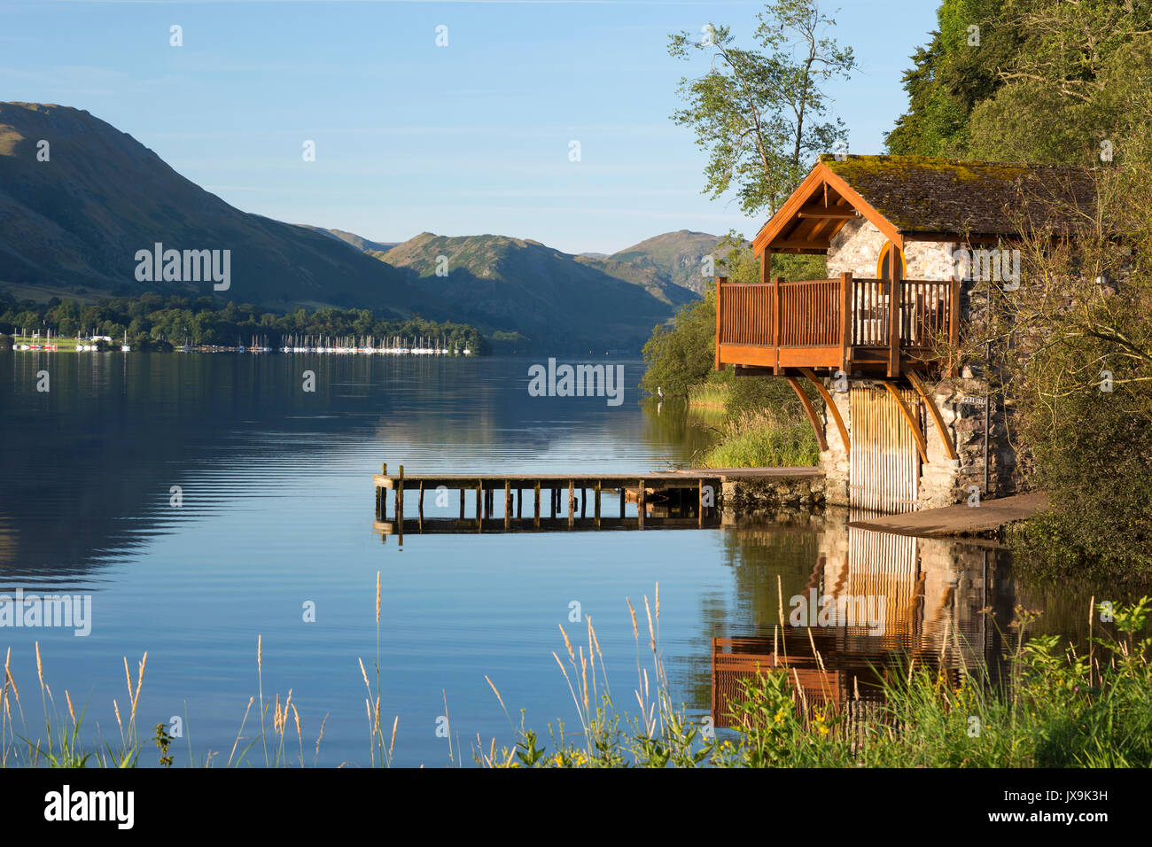 Pooley Bridge Boat House High Resolution Stock Photography and Images ...