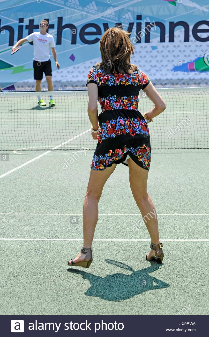 Alex Jones and Andy Murray. 'BBC One' show presenter Alex Jones plays ...