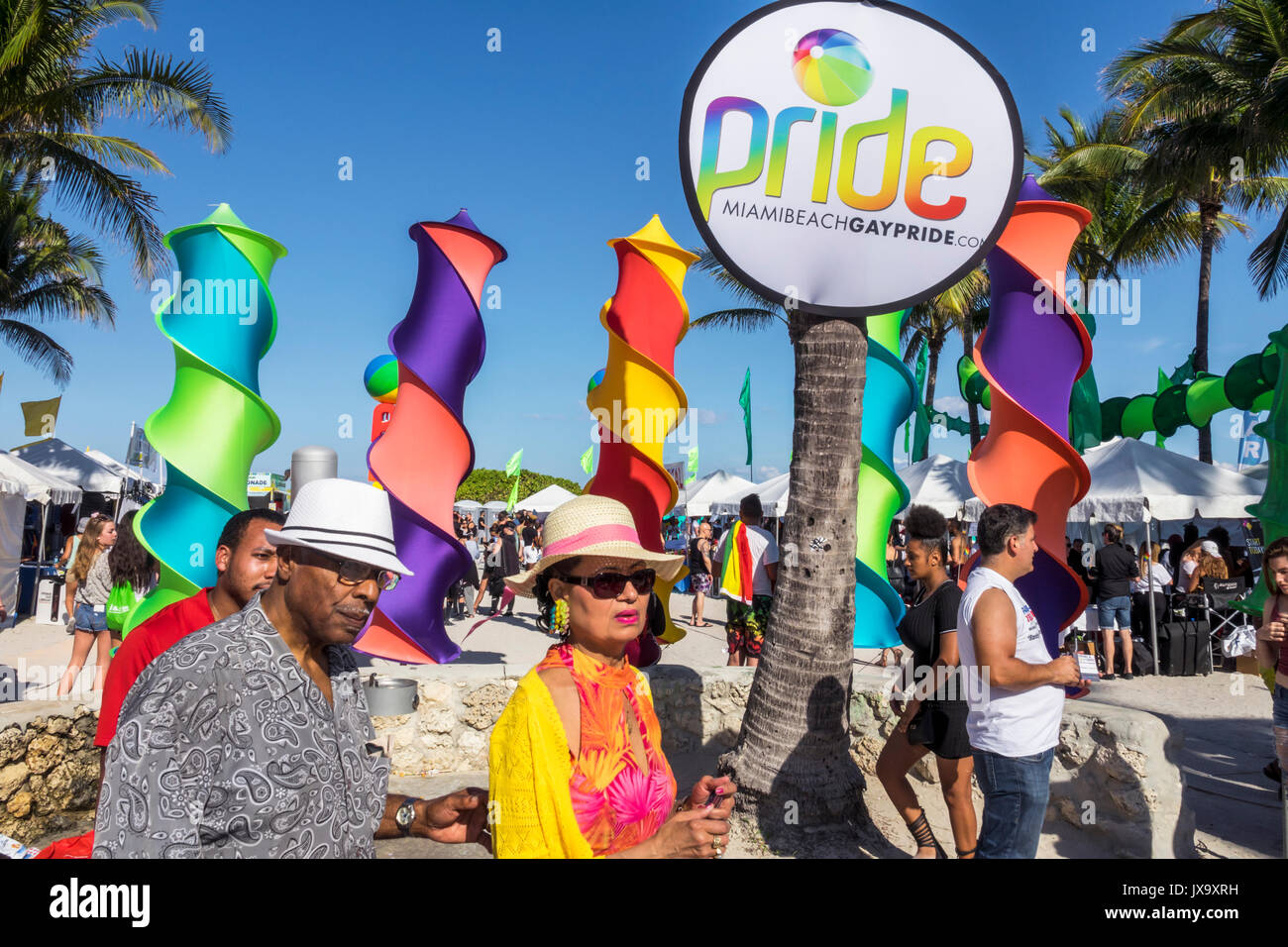 Miami Beach Florida,Lummus Park,Gay Pride Week,LGBTQ,LGBT,Miami Beach ...