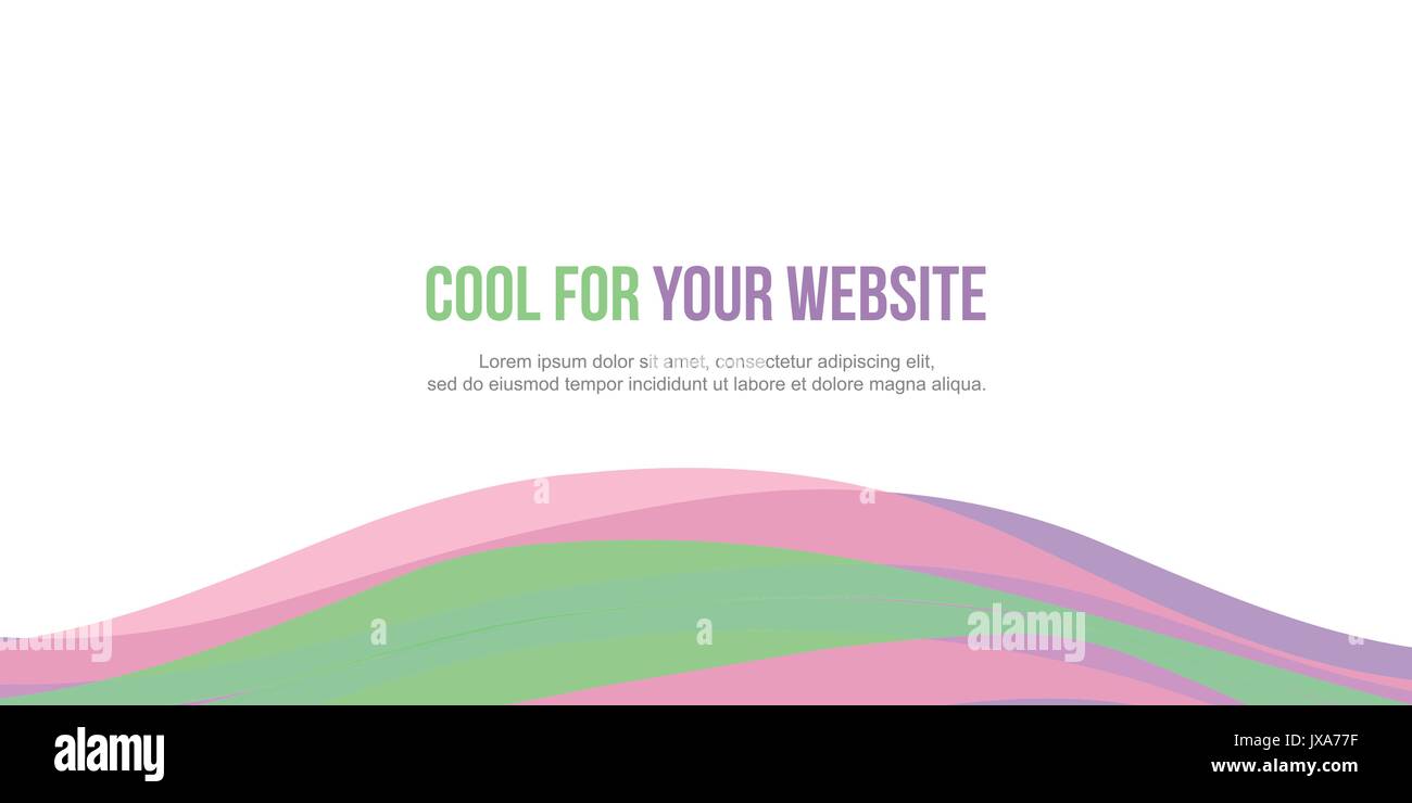 Abstract background header website design Stock Vector Image & Art - Alamy