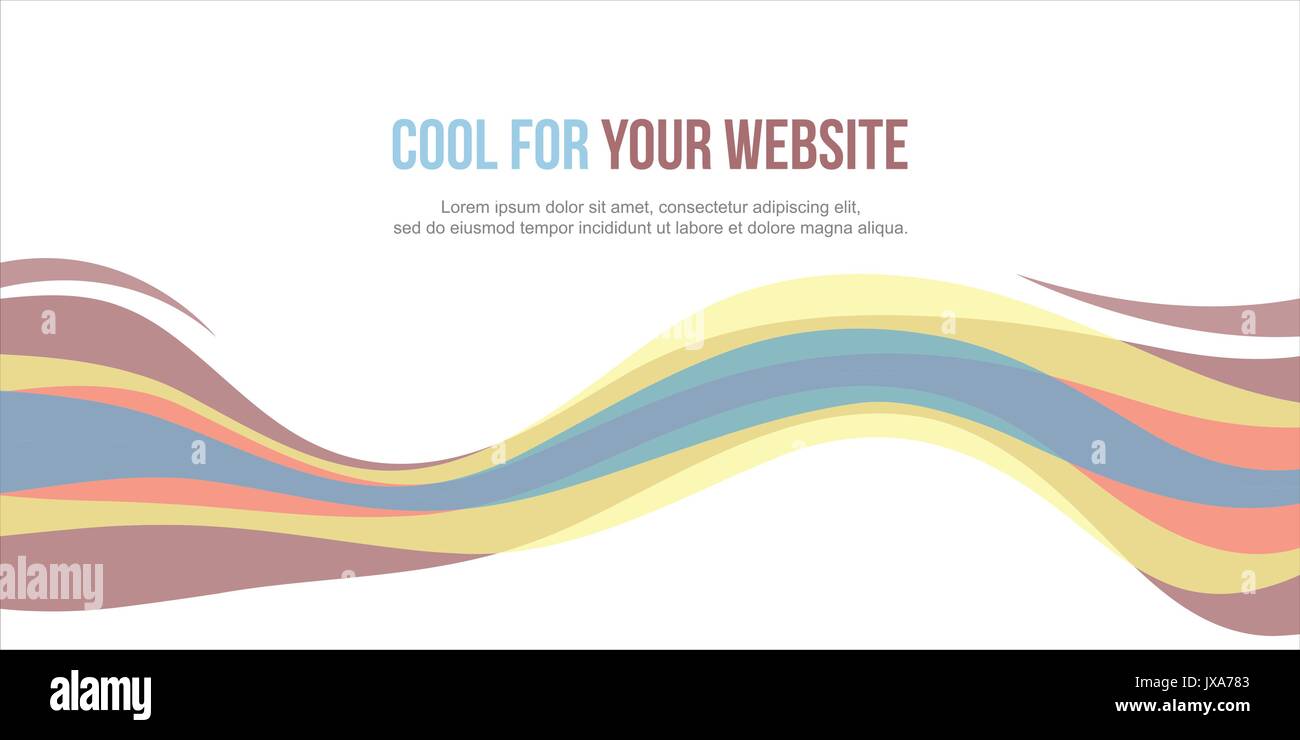 Abstract header website design style Stock Vector Image & Art - Alamy