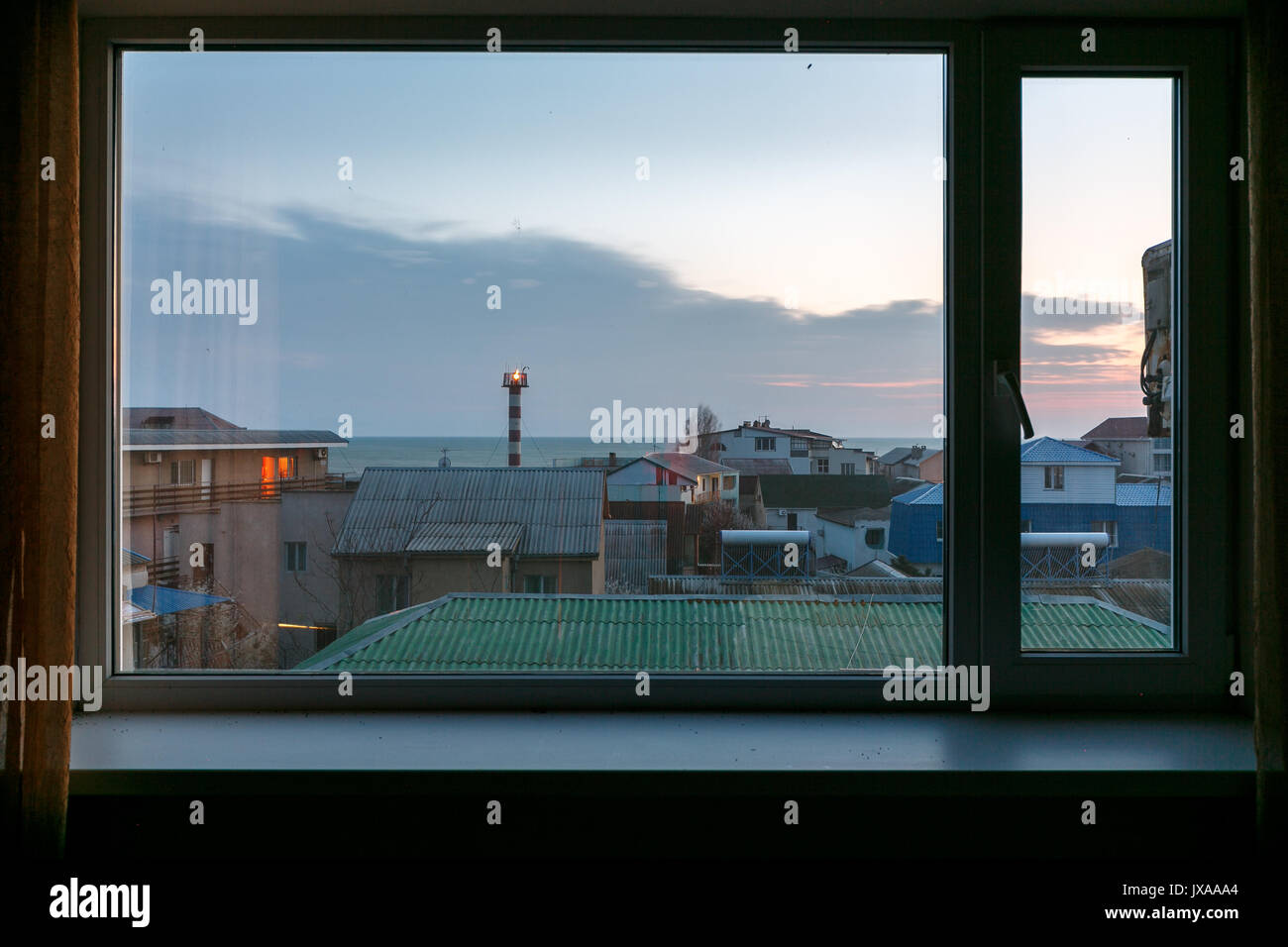Beach from inside room hi-res stock photography and images - Alamy