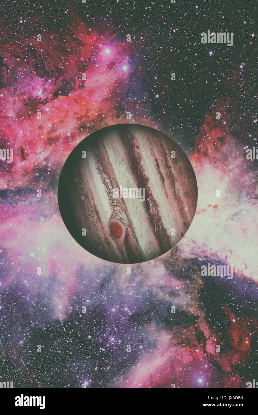 Solar System - Jupiter. It is the fifth planet from the Sun and the ...