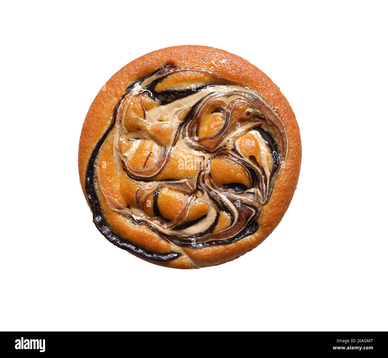 Freshness round pie isolated on white background with clipping path ...