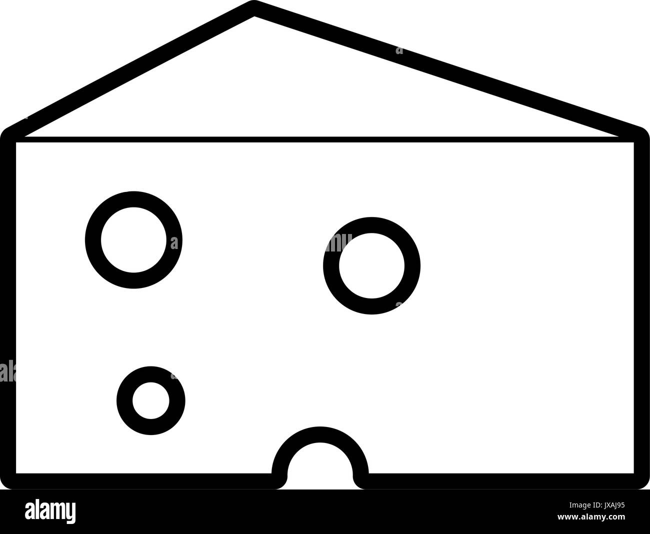 Uncolored food Stock Vector Images - Alamy