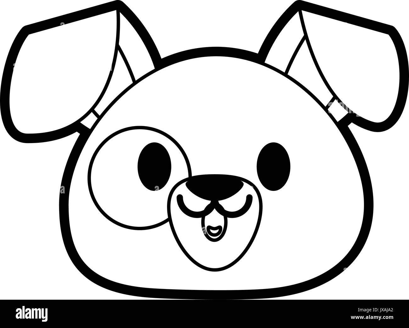 dog vector illustration Stock Vector Image & Art - Alamy