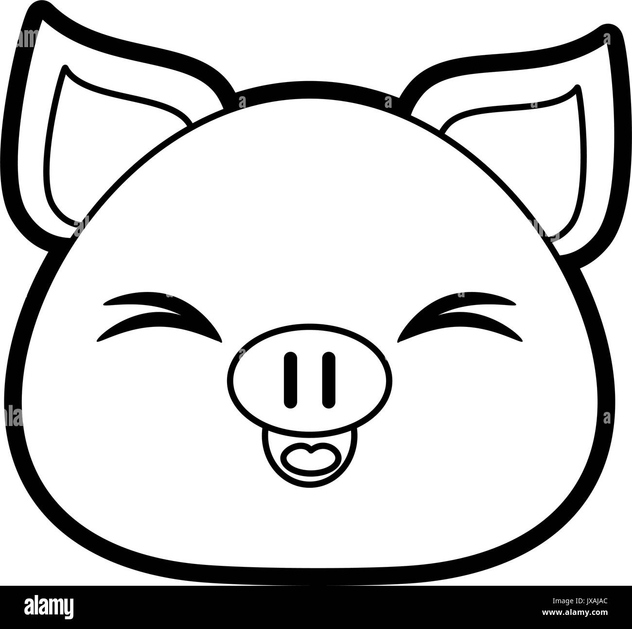 piggy vector illustration Stock Vector Image & Art - Alamy