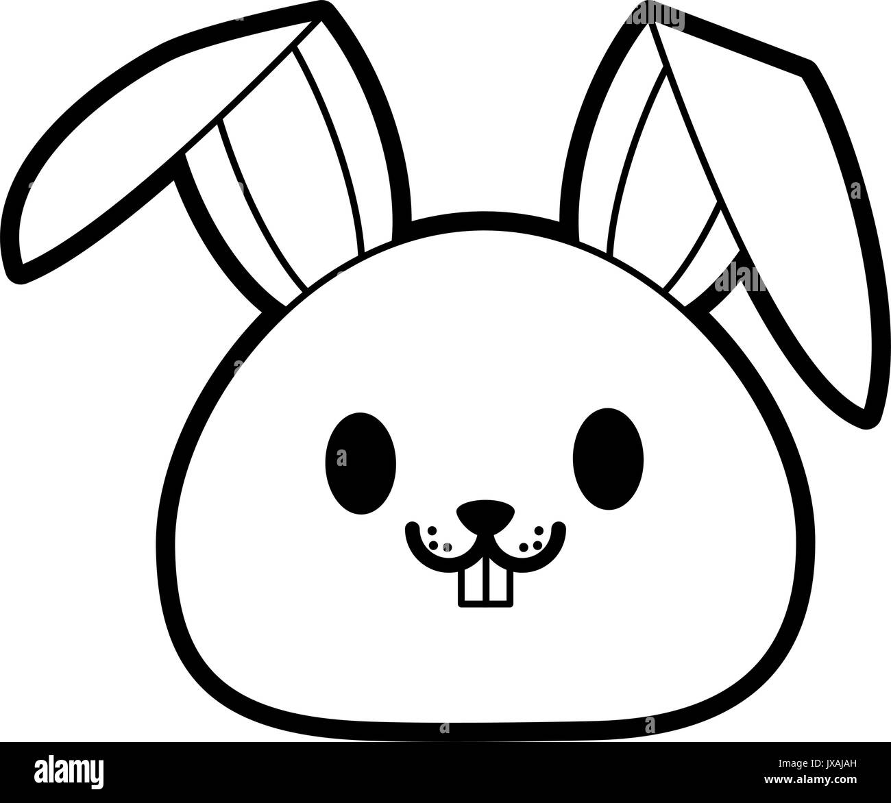 bunny vector illustration Stock Vector Image & Art - Alamy