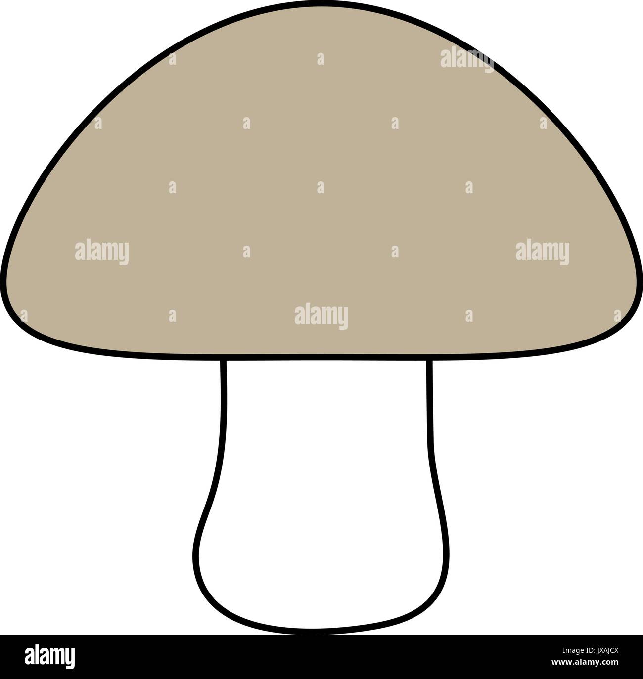 mushroom vector illustration Stock Vector Image & Art - Alamy