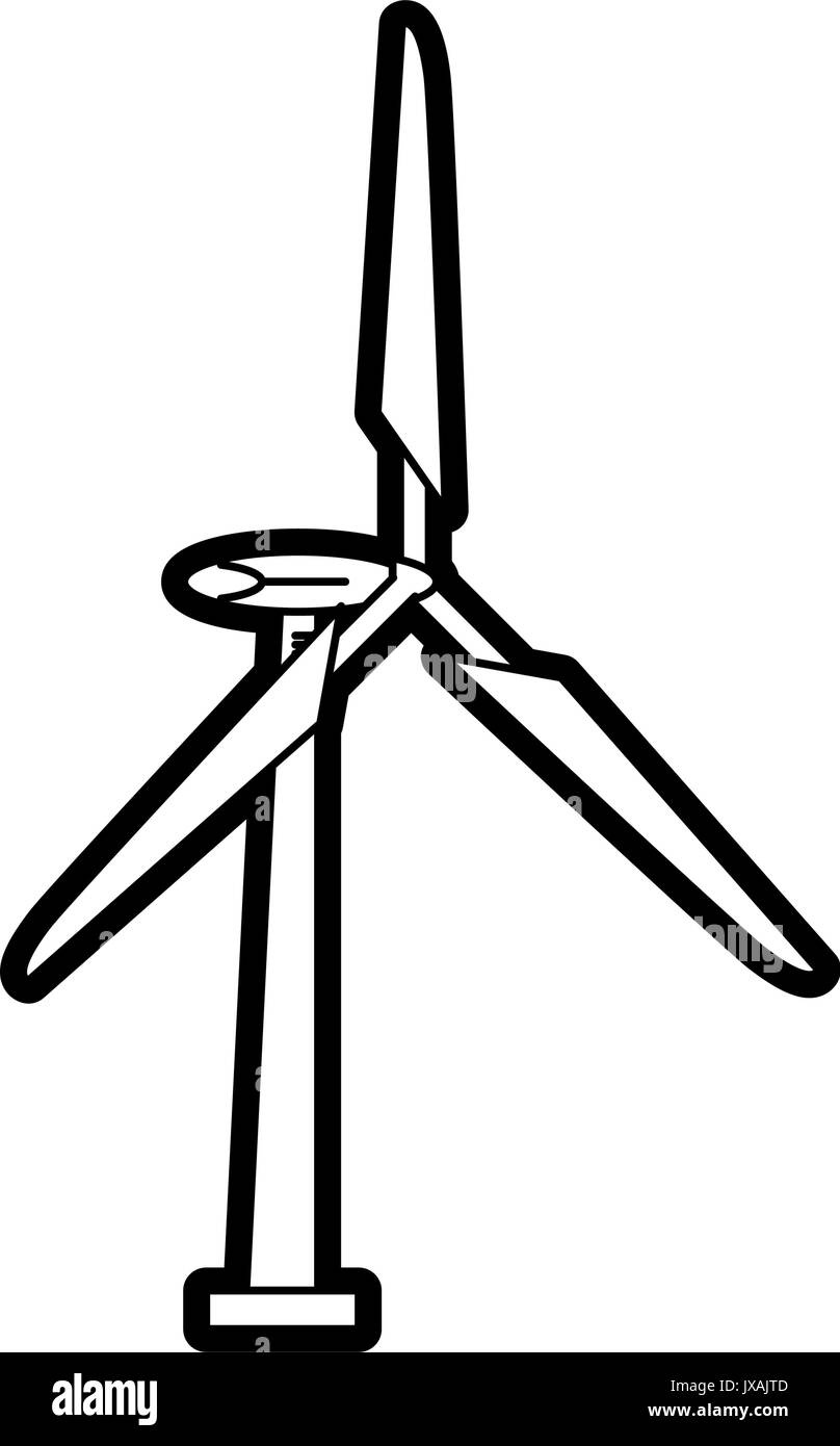 wind turbine vector illustration Stock Vector Image & Art - Alamy