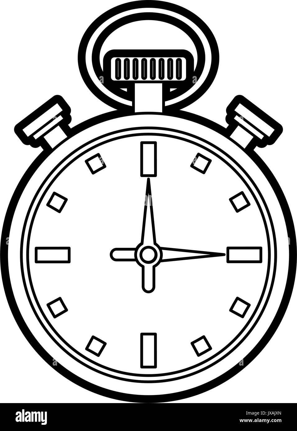 chronometer vector illustration Stock Vector Image & Art - Alamy