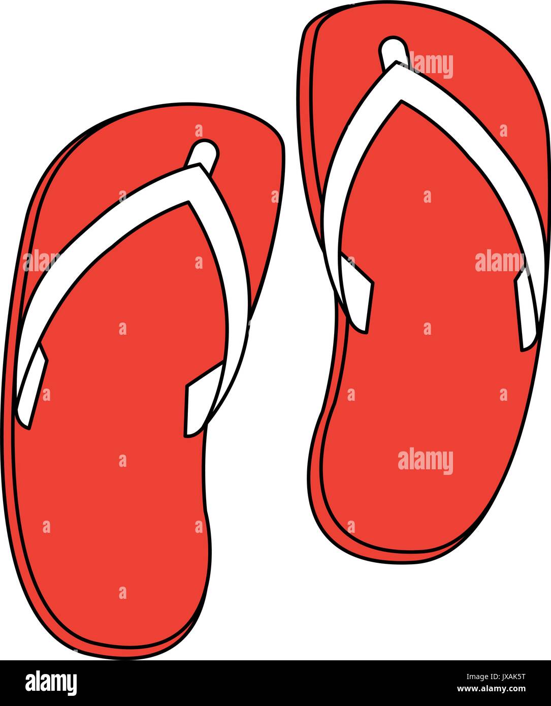 flip flops vector illustration Stock Vector Image & Art - Alamy