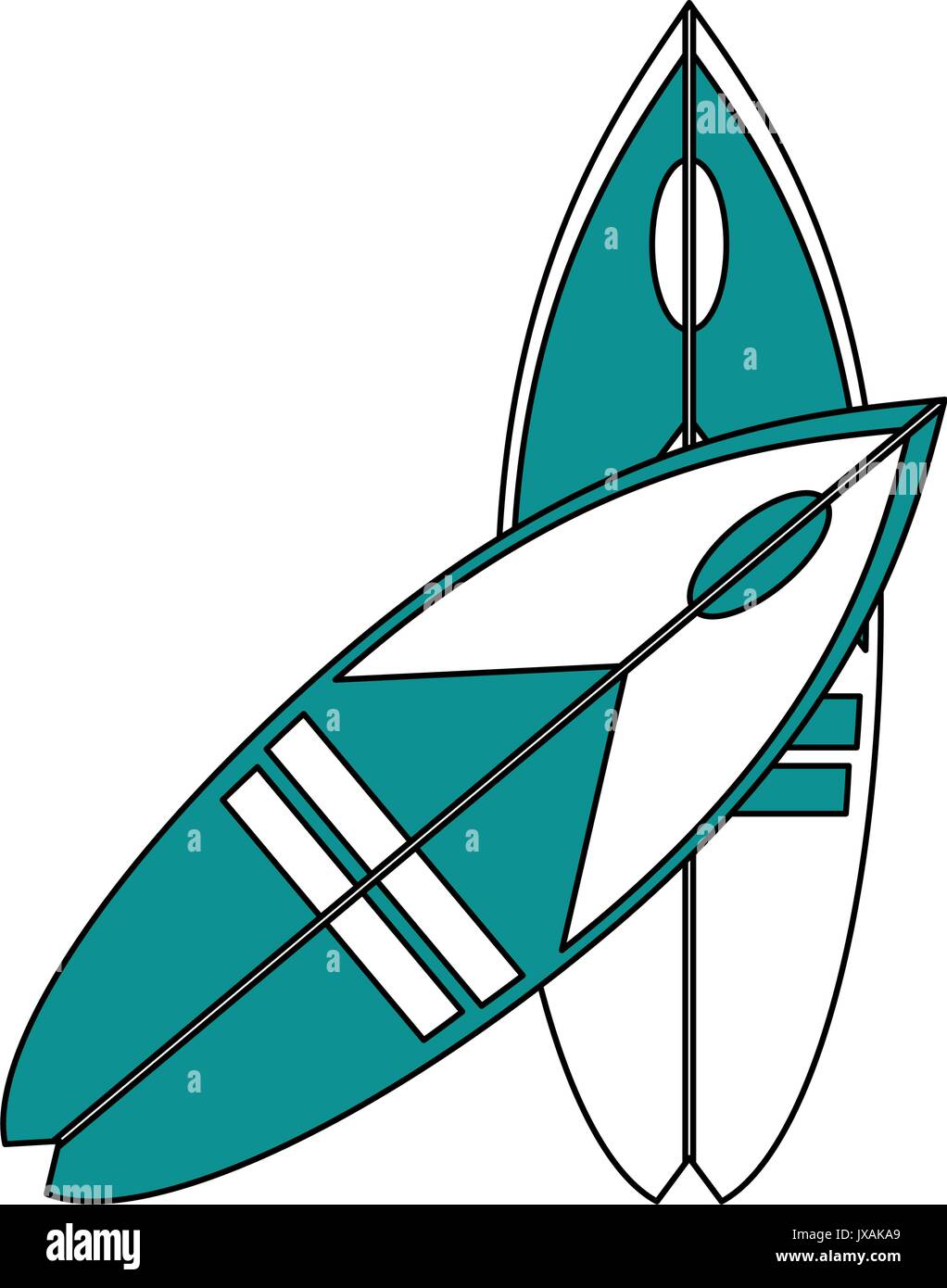 surf vector illustration Stock Vector Image & Art - Alamy