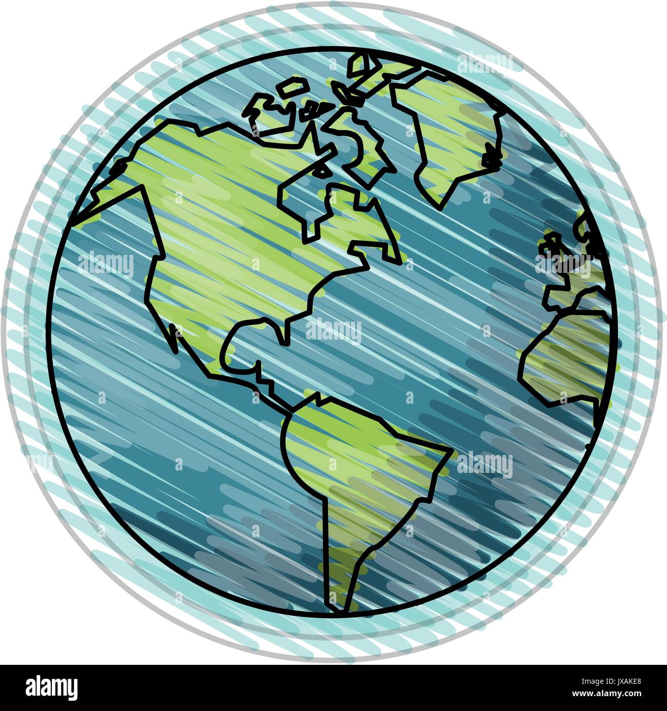 earth vector illustration Stock Vector Image & Art - Alamy