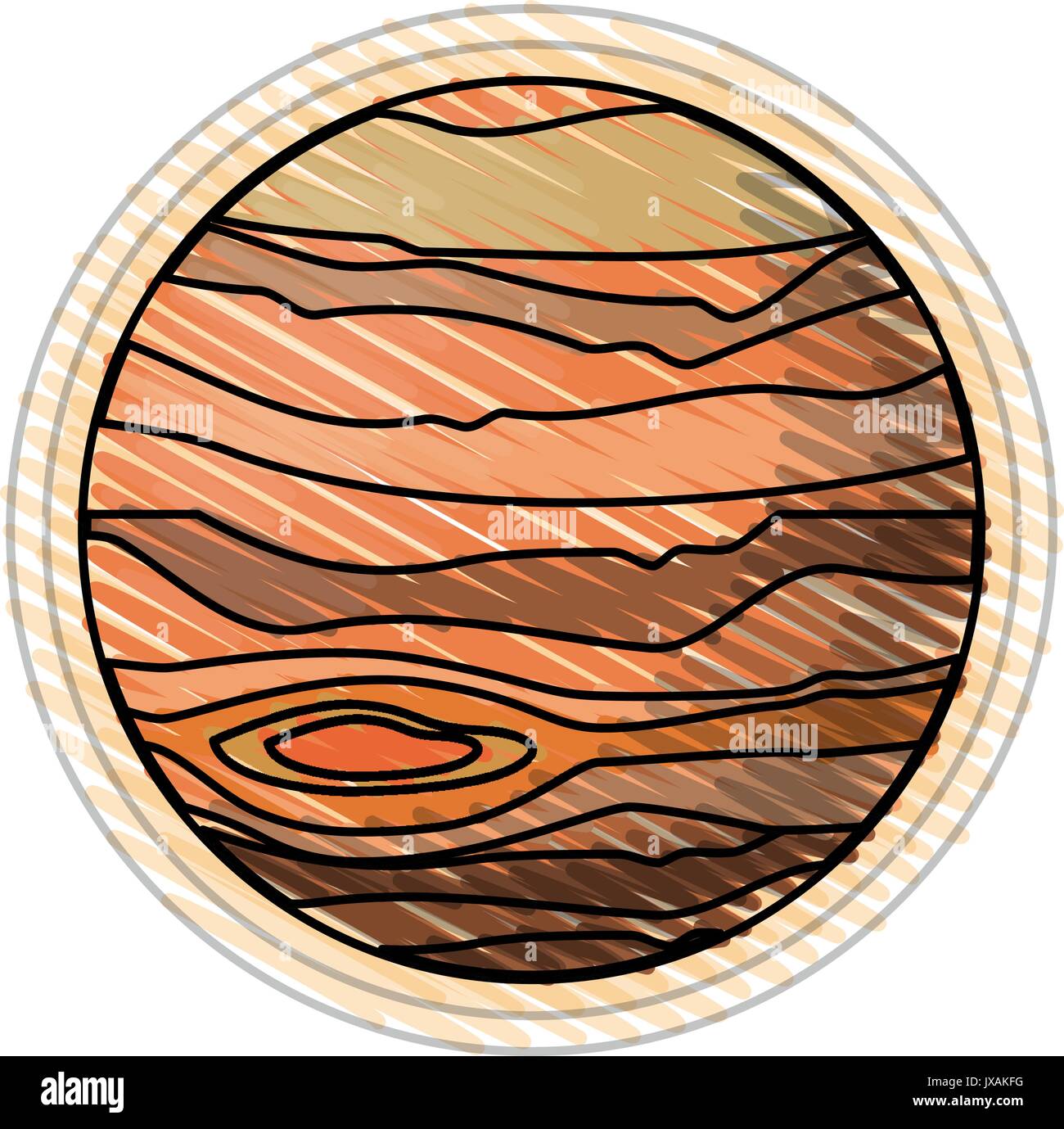 jupiter vector illustration Stock Vector Image & Art - Alamy
