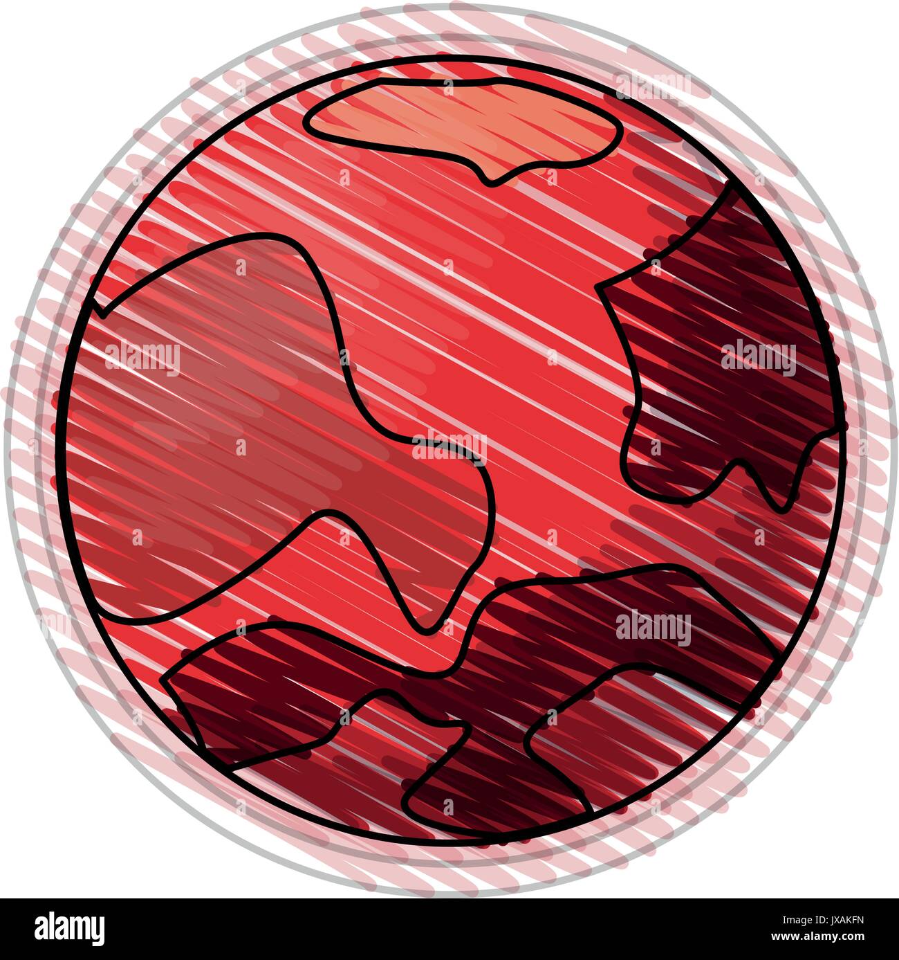 mars vector illustration Stock Vector Image & Art - Alamy