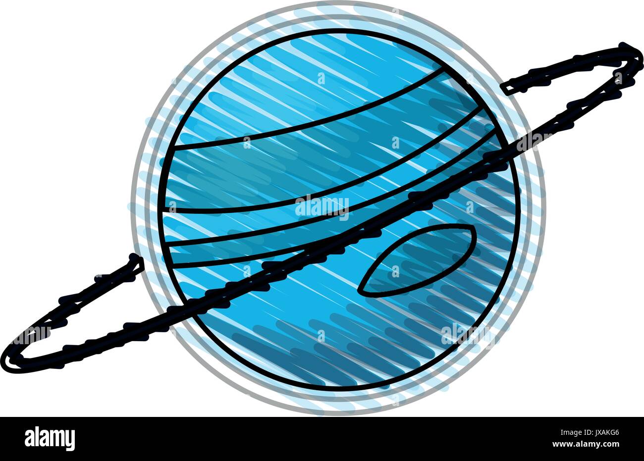 saturn vector illustration Stock Vector Image & Art - Alamy