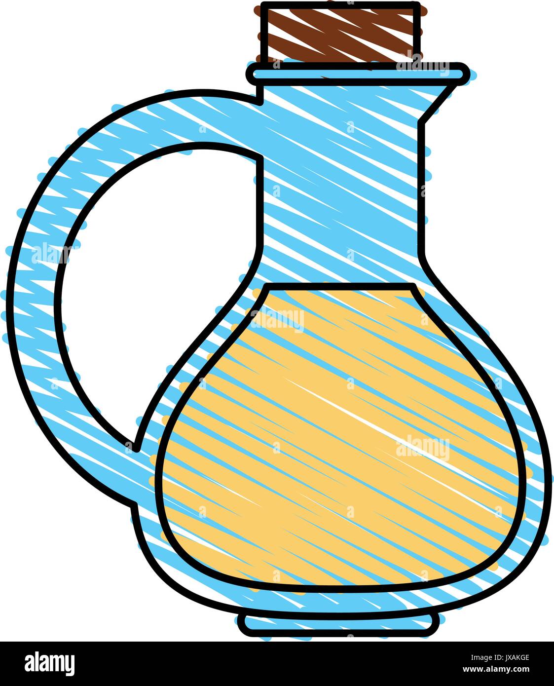 oil flask vector illustration Stock Vector Image & Art - Alamy