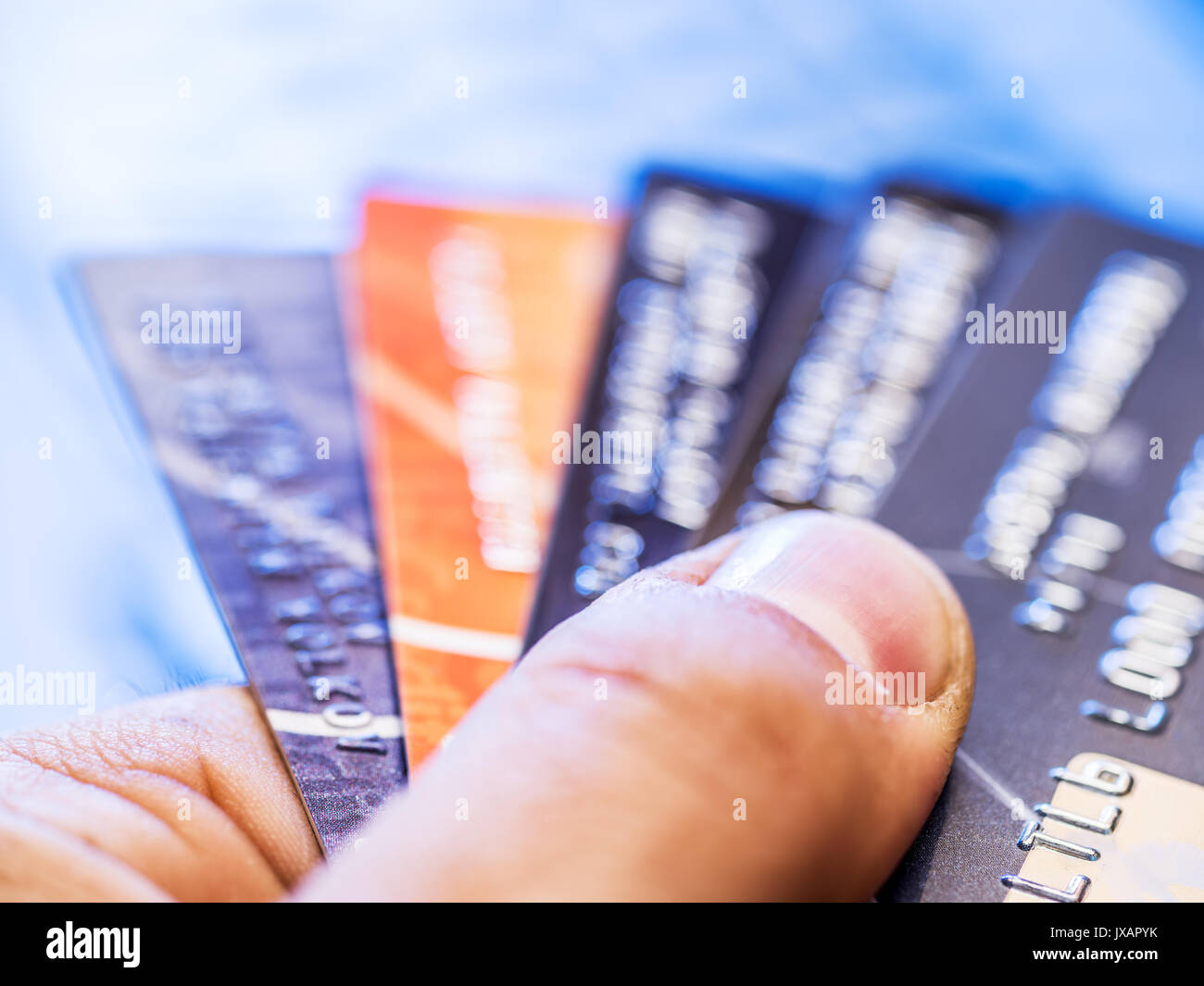 Credit cards. Financial business background Stock Photo - Alamy