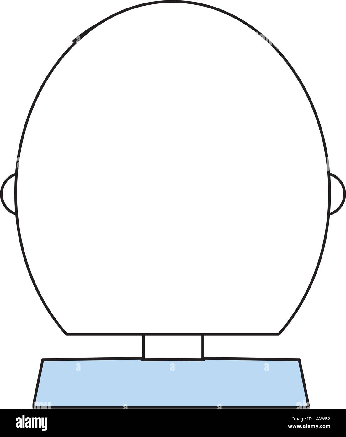 Woman back cartoon icon vector illustration graphic design Stock Vector ...