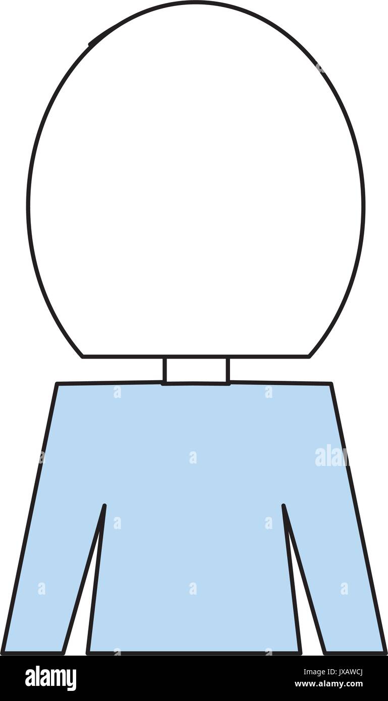Woman back cartoon icon vector illustration graphic design Stock Vector ...