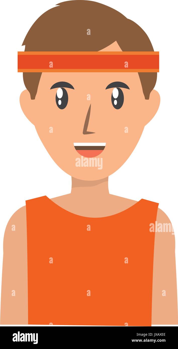 Fitness man wear icon vector illustration graphic design Stock Vector ...