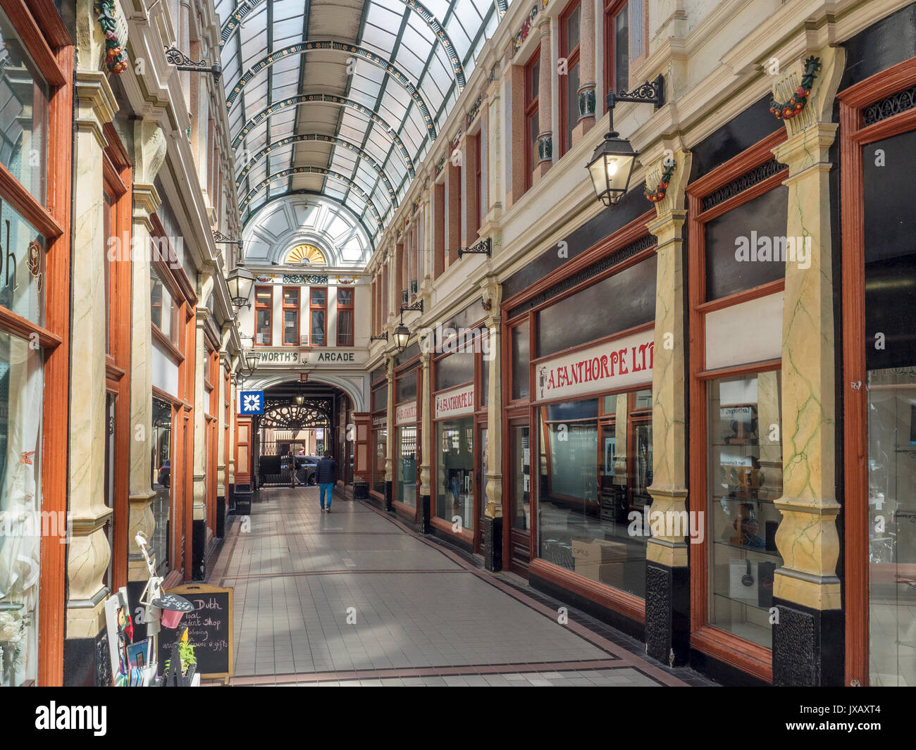 The Hepworth Arcade in the Old Town in Hull Yorkshire England Stock ...