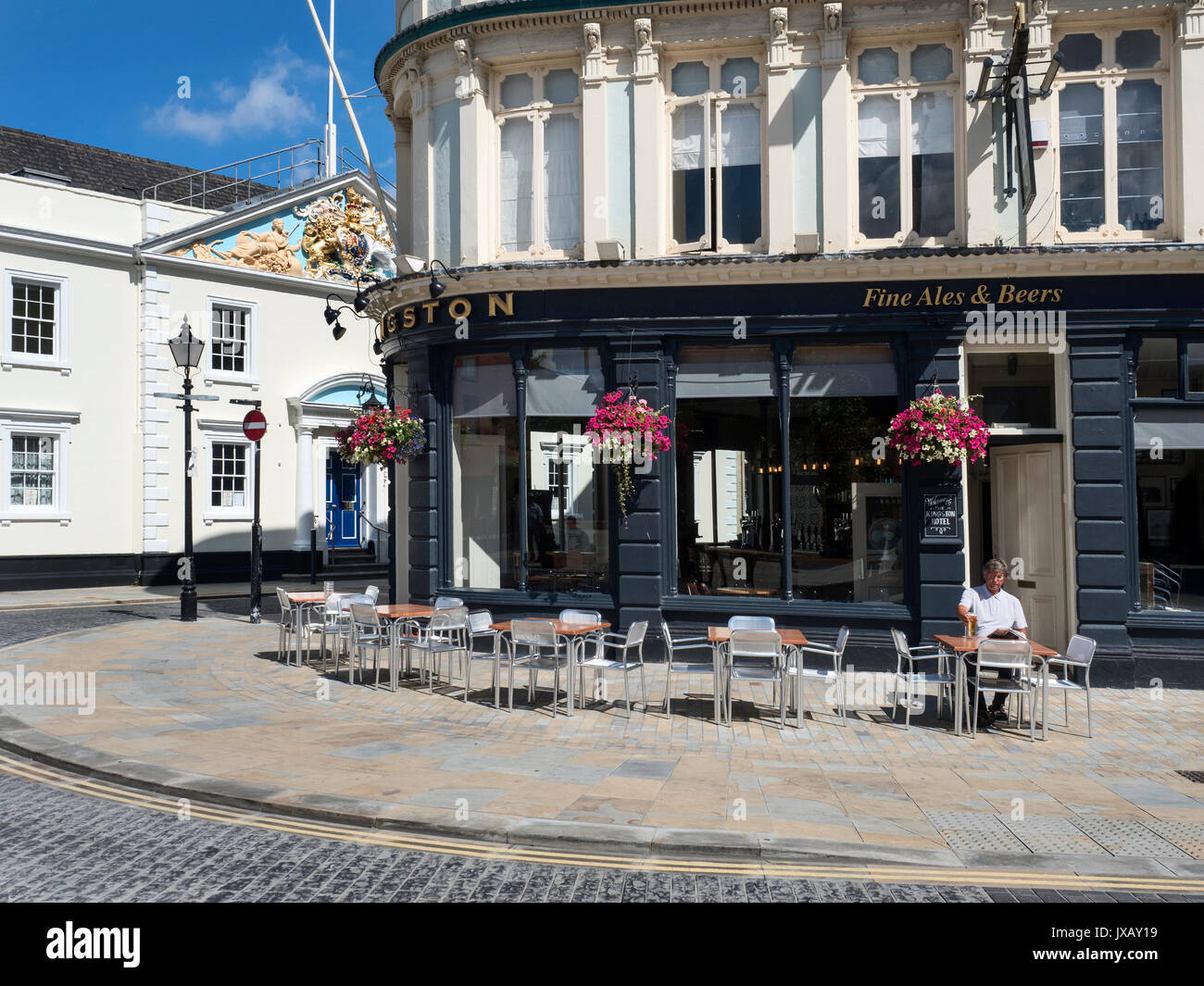The Kingston Publice House a grade II listed building and Trinity House ...