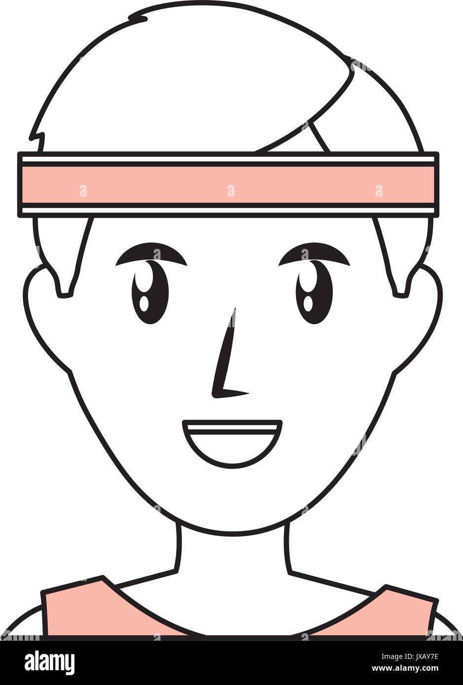 Fitness man wear icon vector illustration graphic design Stock Vector ...