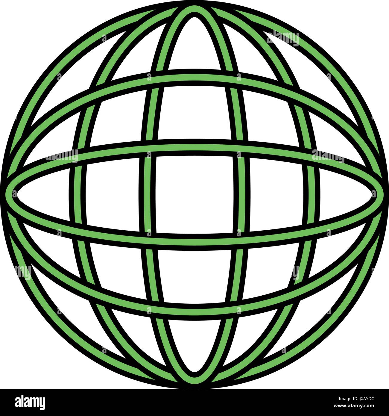 Global sphere symbol icon vector illustration graphic design Stock ...