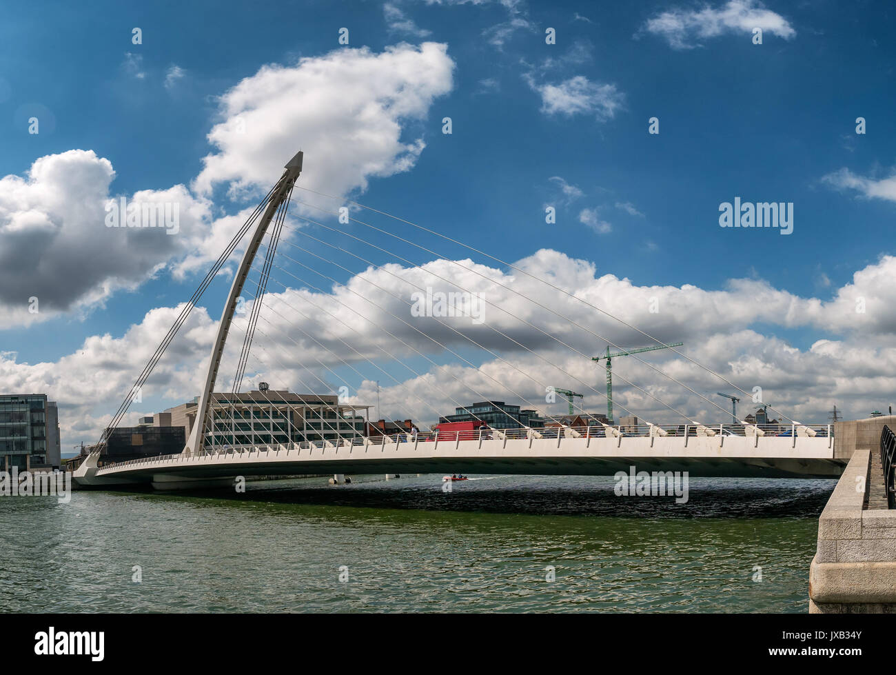 Dublin samuel beckett bridge hi-res stock photography and images - Alamy