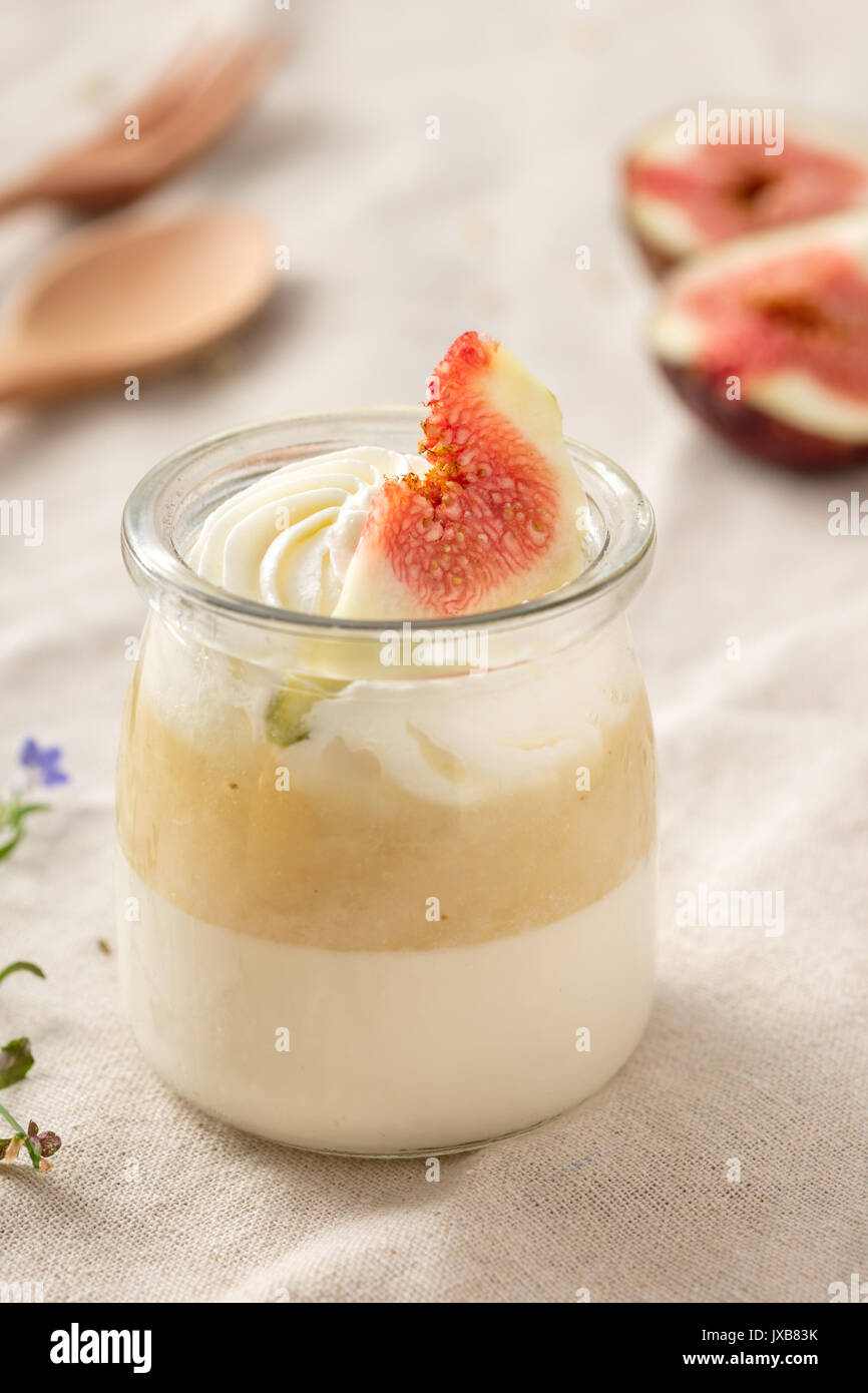 Delious French Pastries on the table Stock Photo - Alamy