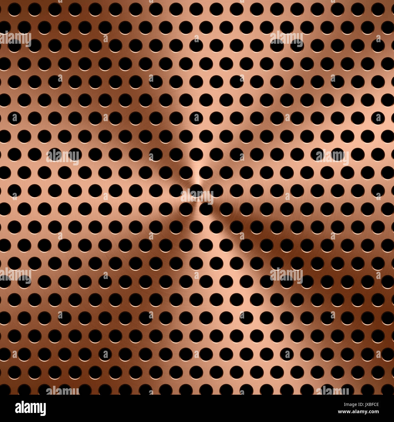 3d rendering copper screen background Stock Photo - Alamy