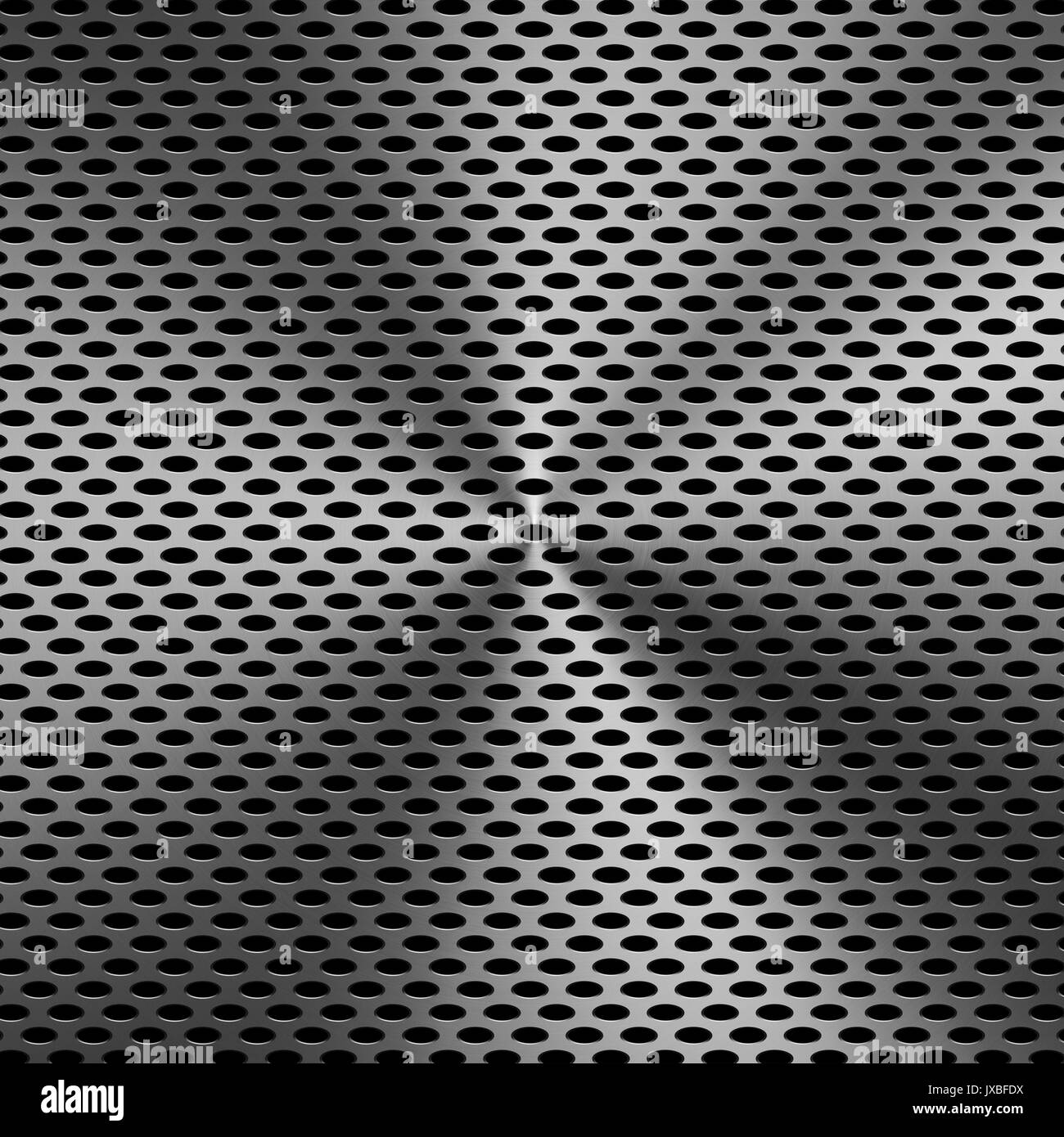 3d rendering metal screen background Stock Photo - Alamy