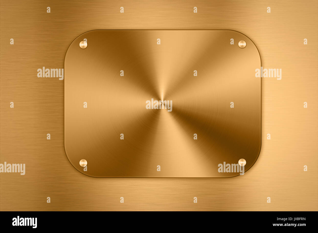 shiny golden metal plate background Stock Photo - Alamy