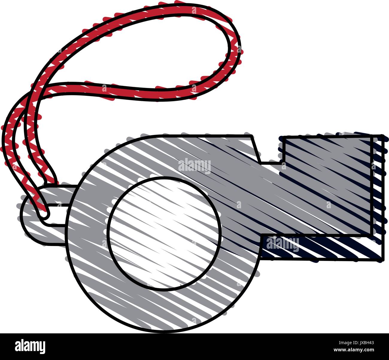 whistle vector illustration Stock Vector Image & Art - Alamy