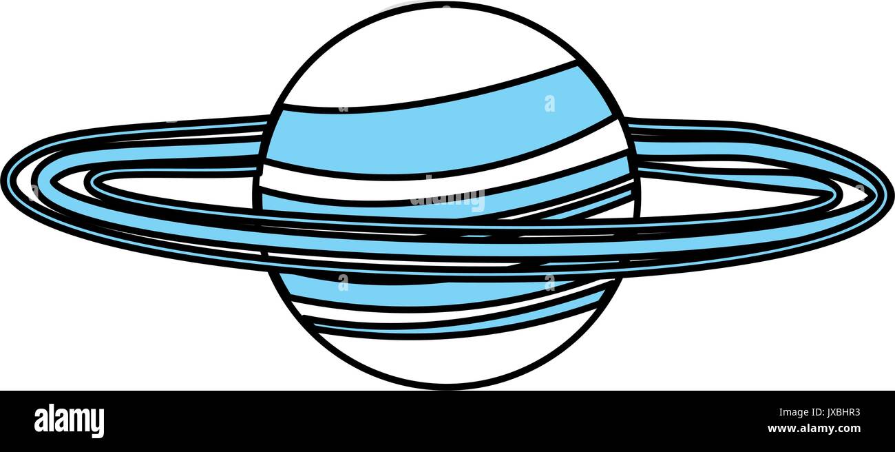 saturn vector illustration Stock Vector Image & Art - Alamy