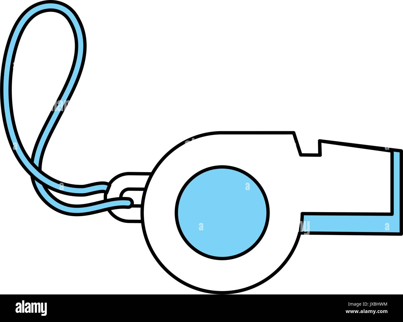 whistle vector illustration Stock Vector Image & Art - Alamy