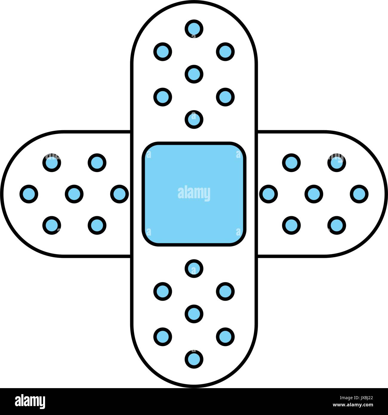 band aid vector illustration Stock Vector Image & Art - Alamy