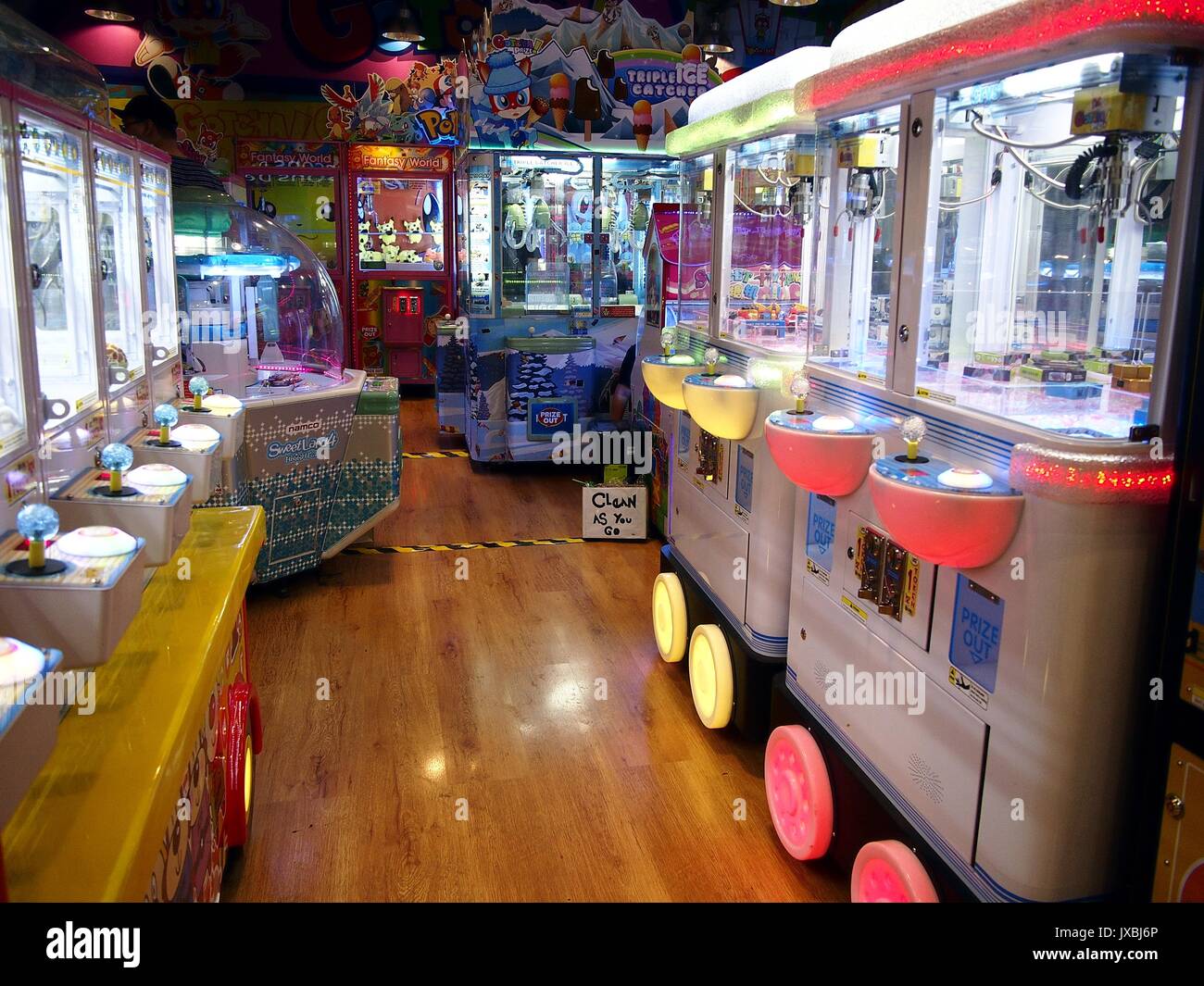 ANTIPOLO CITY, PHILIPPINES - AUGUST 13, 2017: Different games and ...